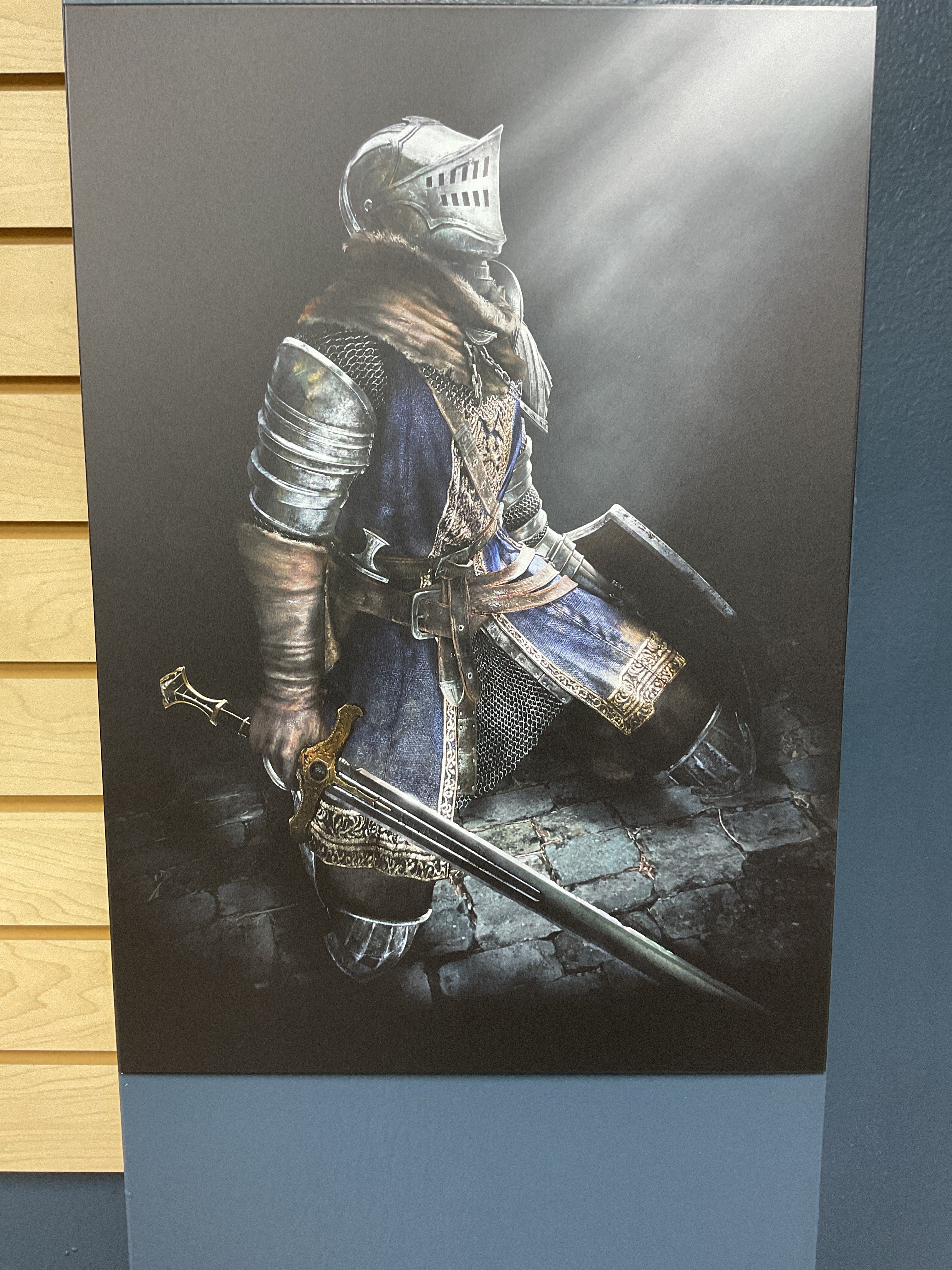 Displate Metal Sign - Dark Souls Lordran – Expedition Outpost
