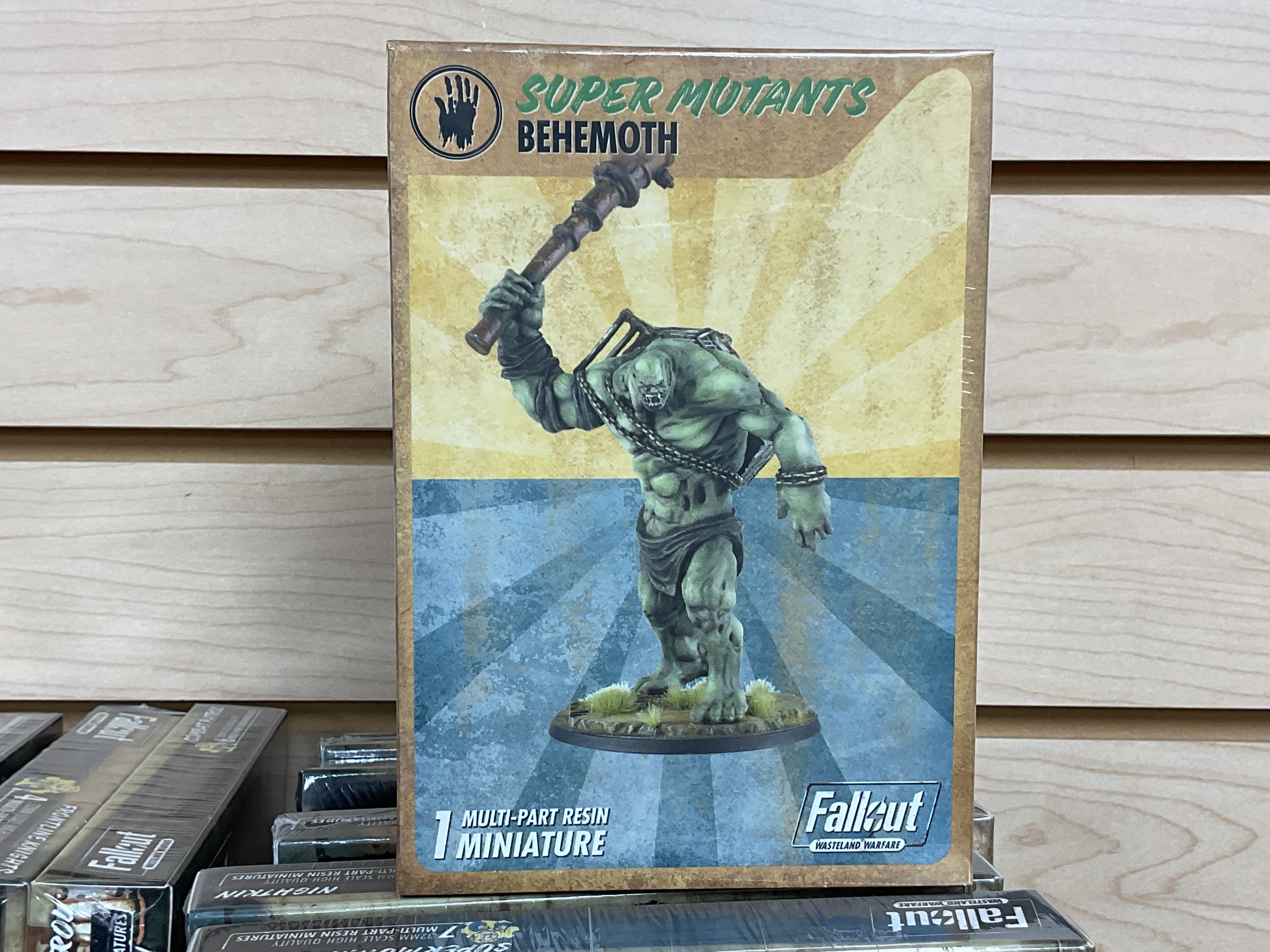 Miniatures - Fallout - Super Mutants -Behemoth – Expedition Outpost